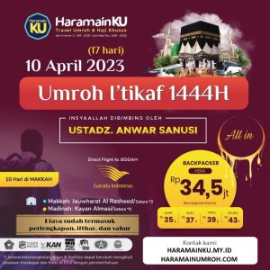 Paket Umroh Ramadhan 2023 [Gratis Konsumsi & Perlengkapan]